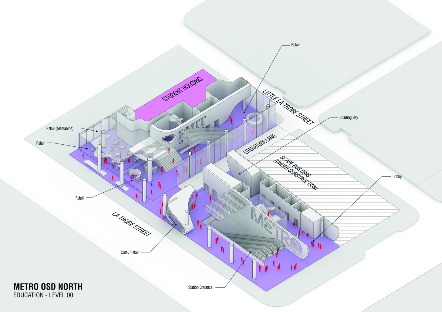 Melbourne Metro Competition - 198 Swanston St - McBride Charles Ryan